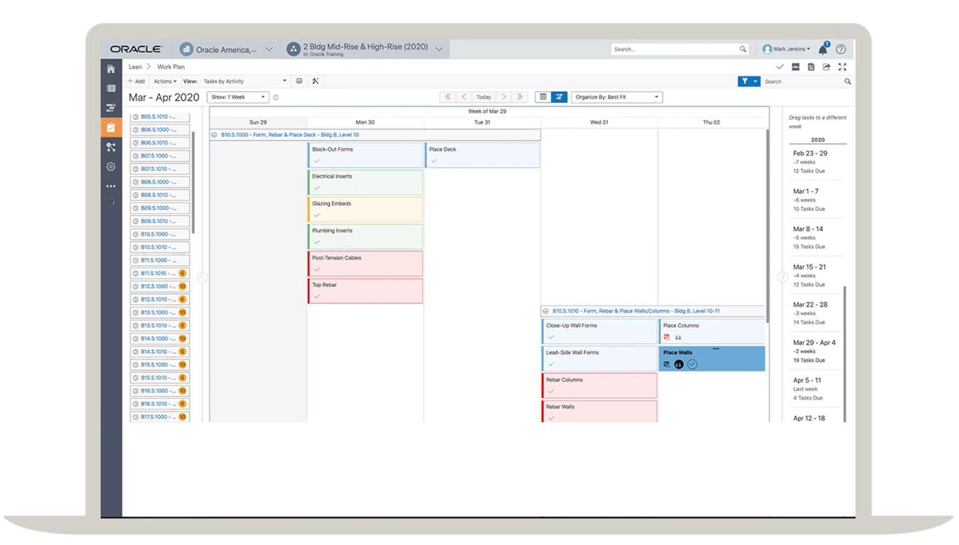 Primaned | Project Controls Software Oracle Primavera Cloud